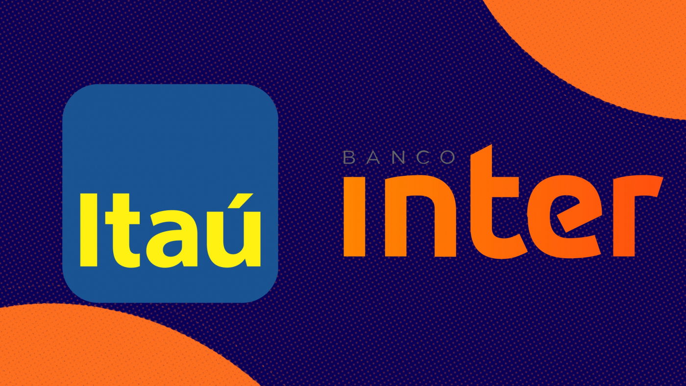 ITAÚ ou Inter? novo logo chama atenção pela semelhança ao banco digital